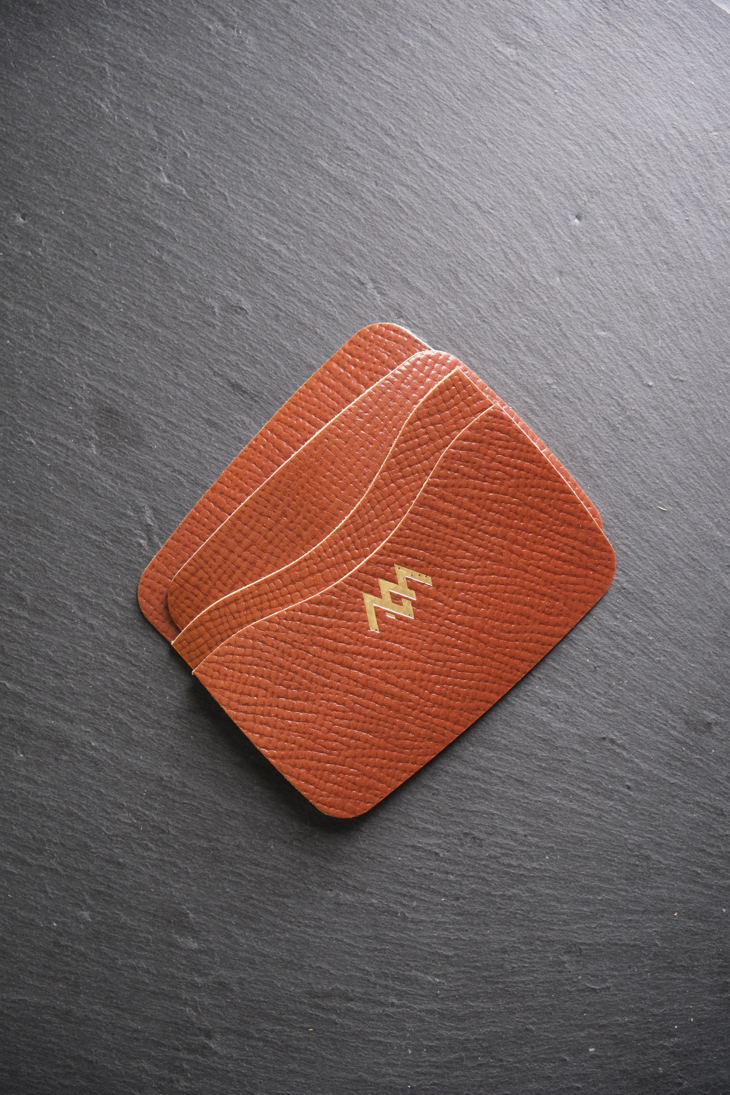 Arc Wallet - Rocado Shell Hatch Cognac – MattrSupplyCo